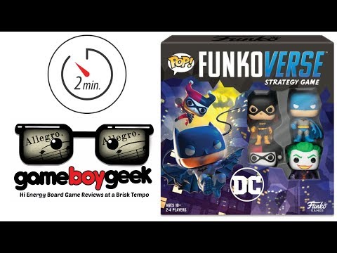 Funkoverse Strategy Game: DC Comics 100 – Board Game Bliss