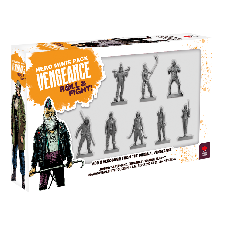 Vengeance: Hero Minis Pack *PRE-ORDER* – Board Game Bliss