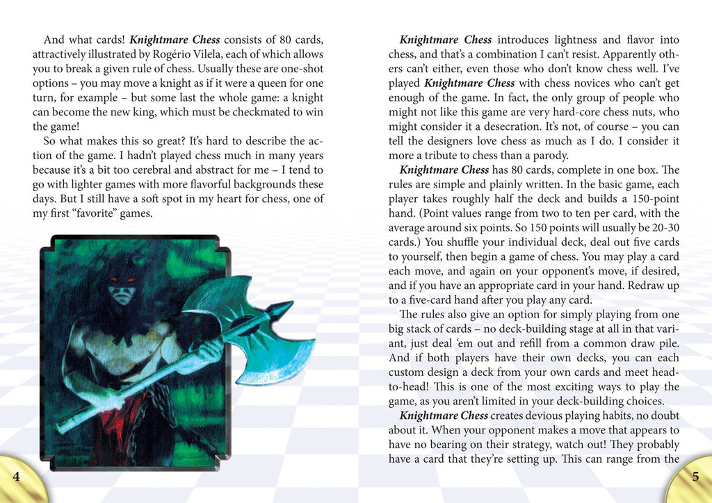 Knightmare Chess: Variants and Optional Rules & Board Game & Board Game ...