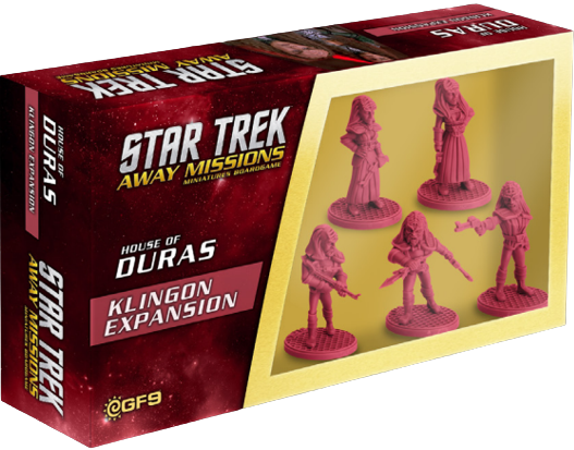 Star Trek: Away Missions - House of Duras Klingon Away Team – Board ...