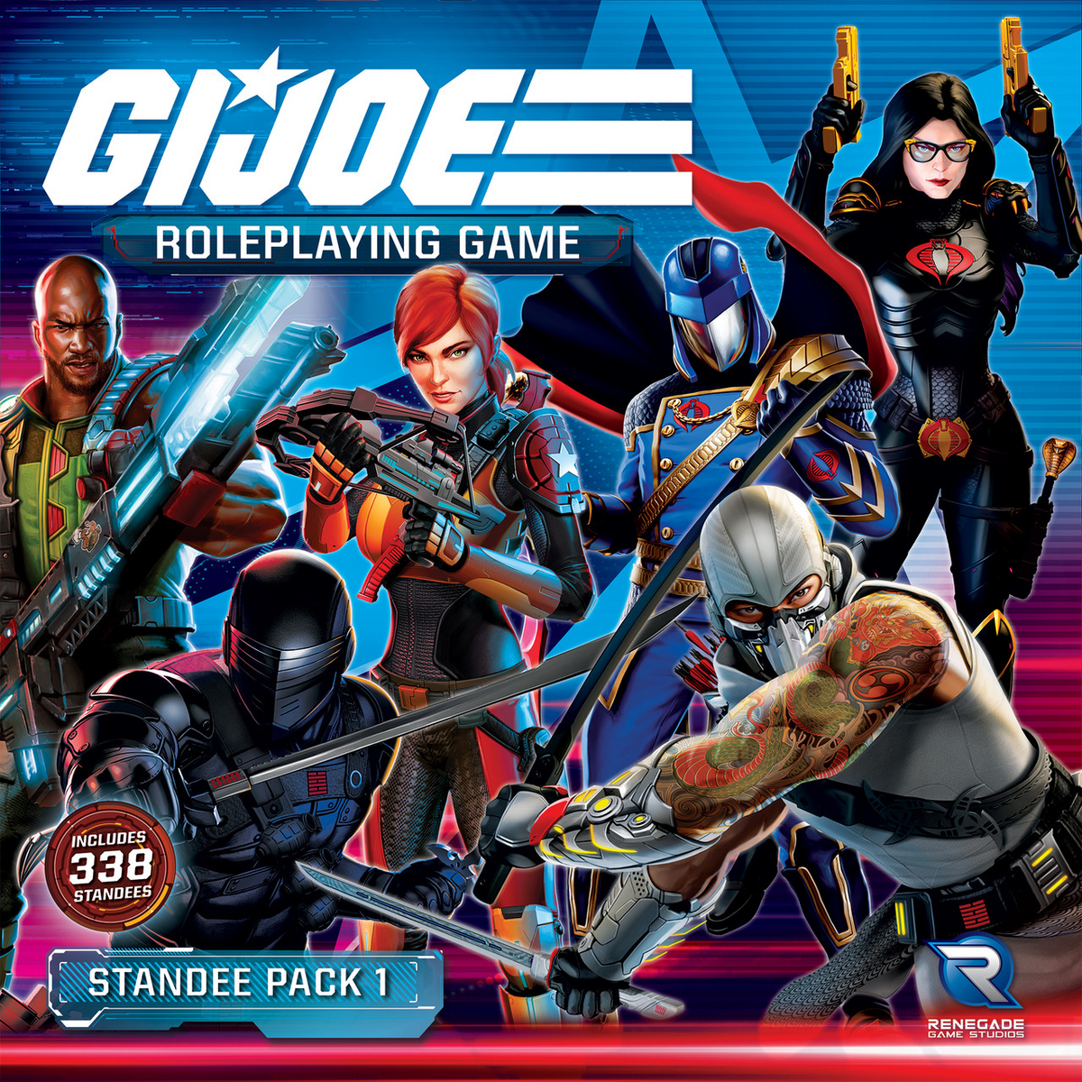 G.I. JOE Mission Critical Roleplaying Game - Standee Pack #1 – Board ...