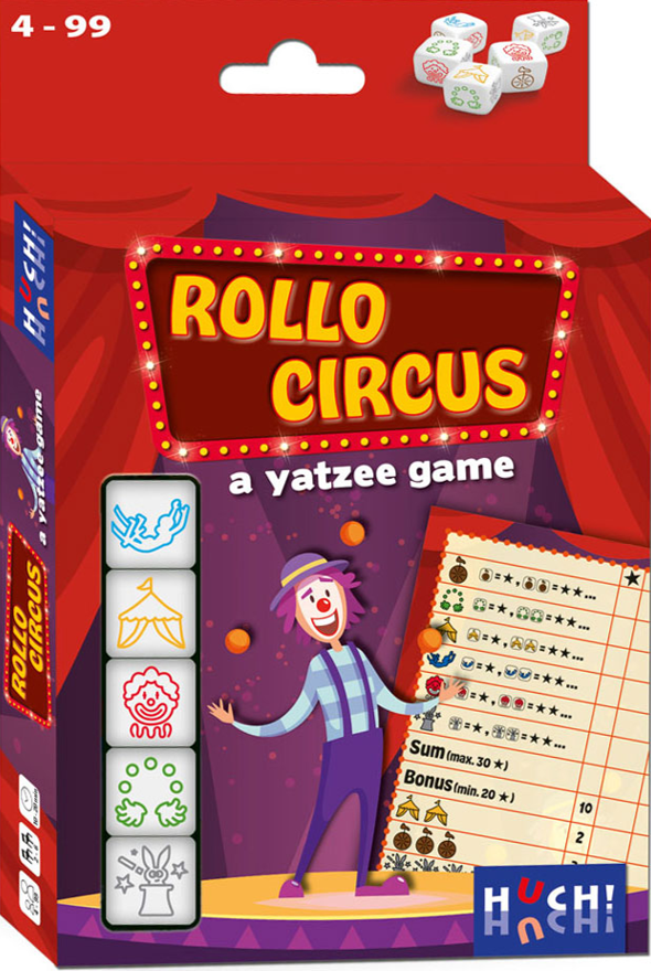Rollo Circus: A Yatzee Game – Board Game Bliss