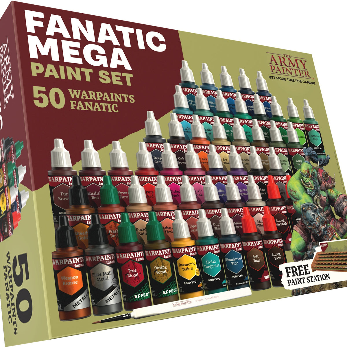 Warpaints - Fanatic Mega Paint Set – Board Game Bliss