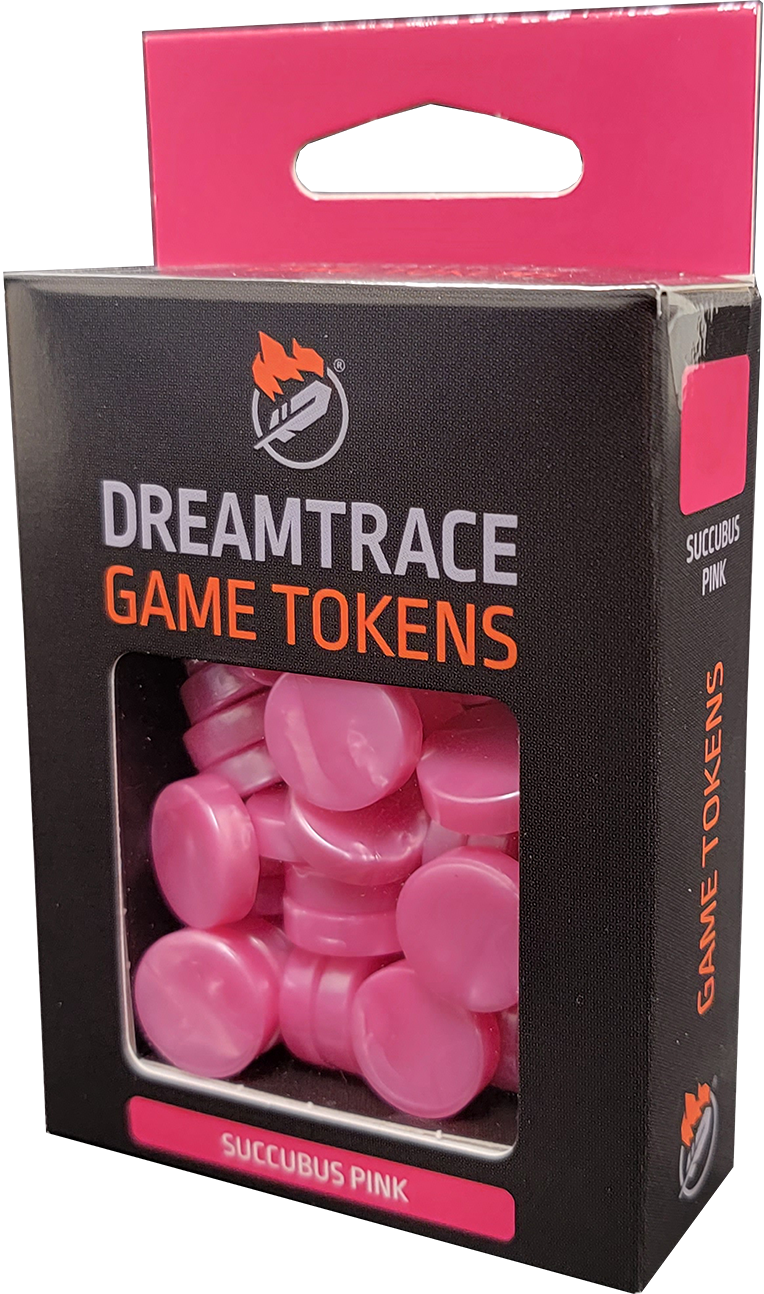 Dreamtrace Gaming Tokens: Succubus Pink & Board Game & Board Game Bliss