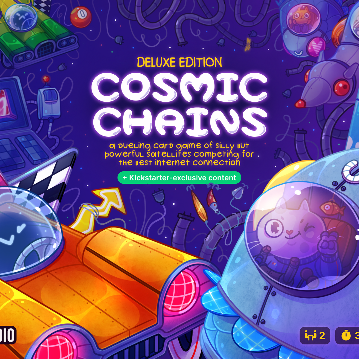 Cosmic Chains (Deluxe Edition) – Board Game Bliss