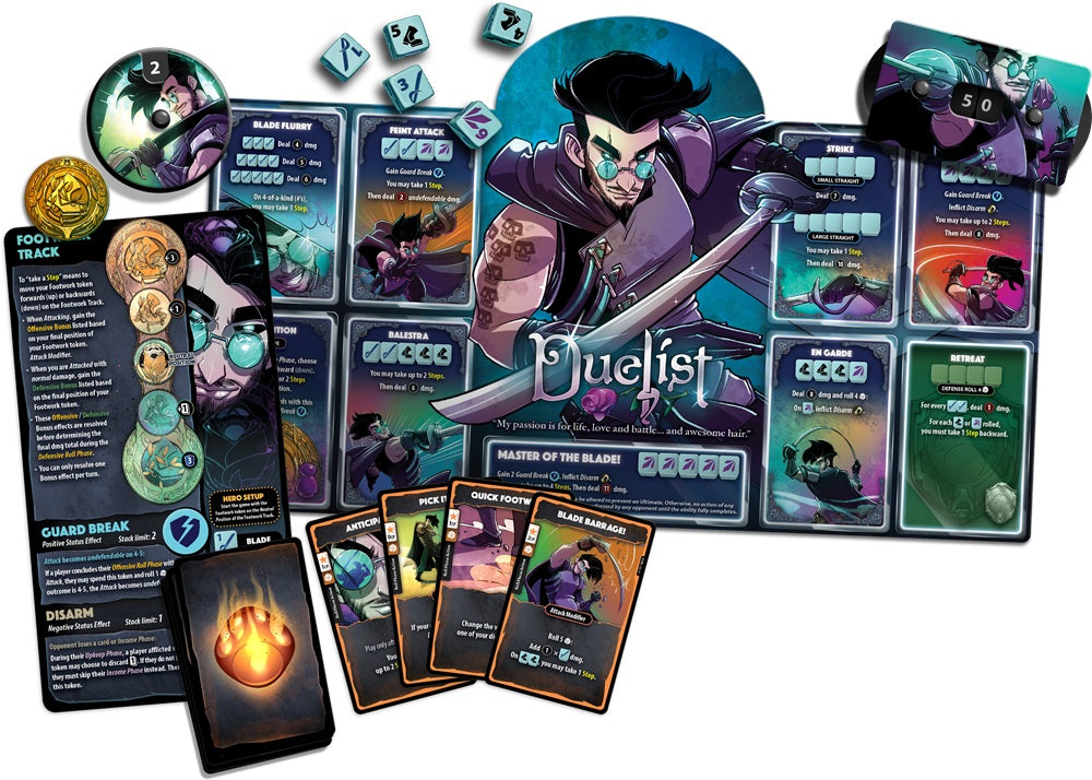 Dice Throne: Duelist *PRE-ORDER* – Board Game Bliss