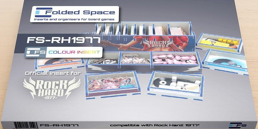 Folded Space - Color: Rock Hard: 1977 – Board Game Bliss