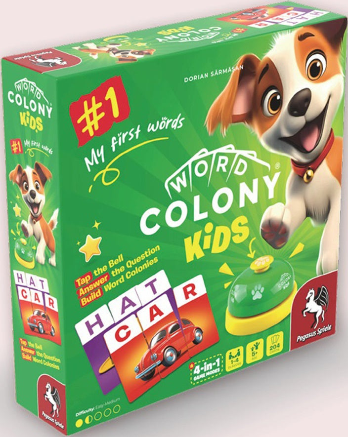 Word Colony Kids: My First Words – Board Game Bliss