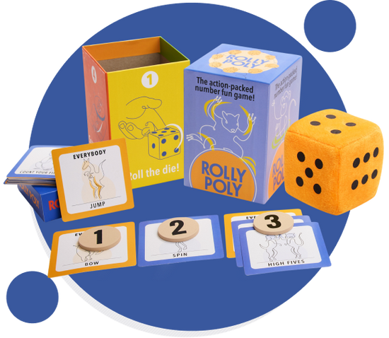 Rolly Poly & Board Game & Board Game Bliss