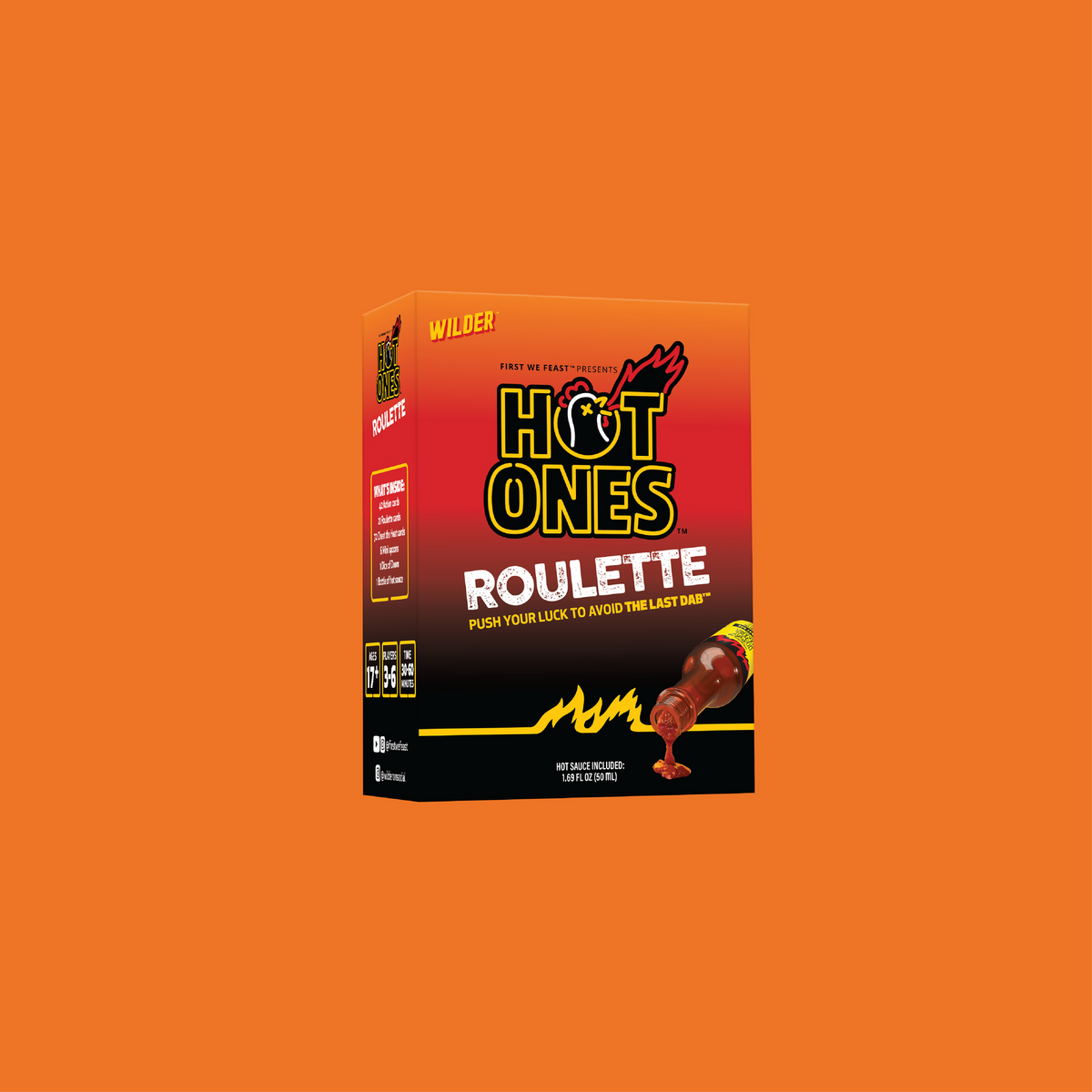 Hot Ones Roulette – Board Game Bliss