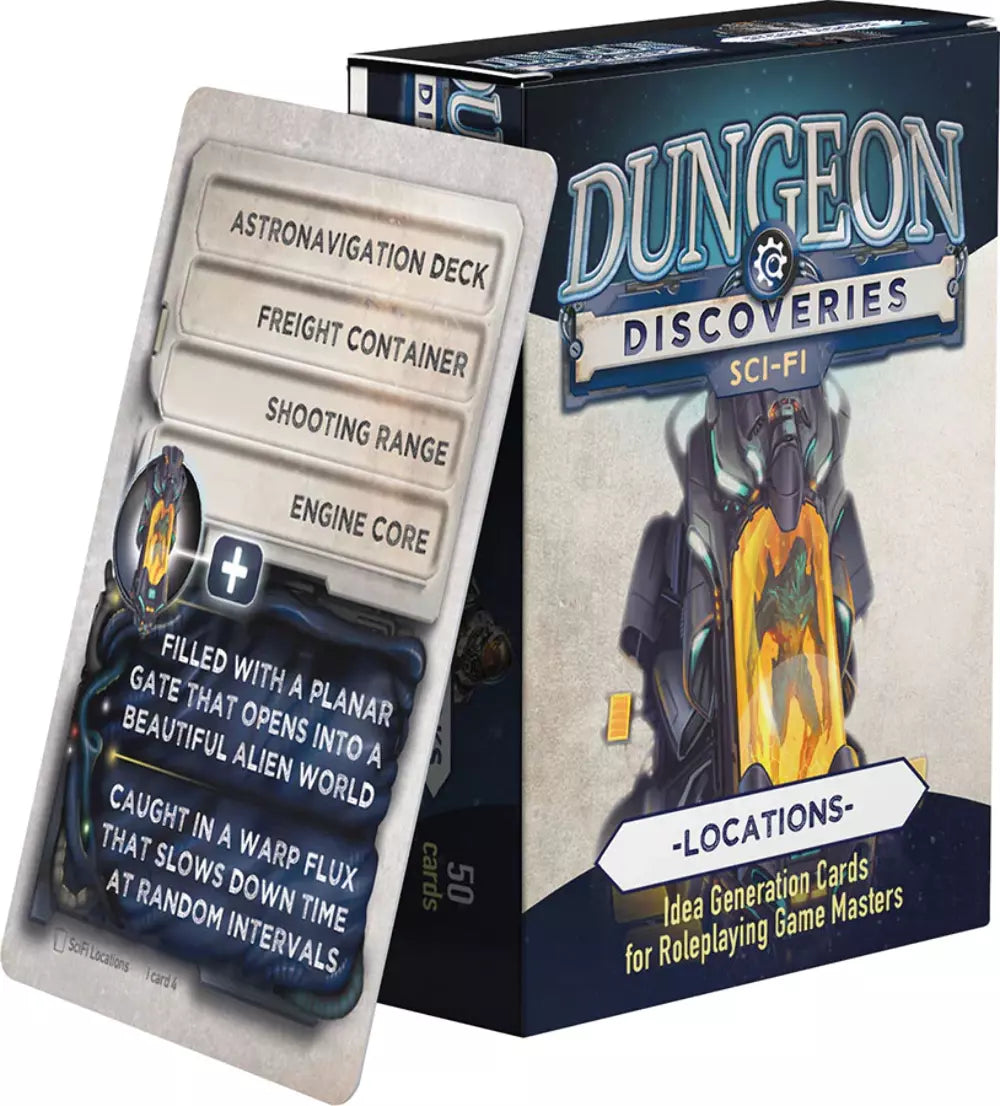Dungeon Discoveries - SciFi Locations – Board Game Bliss