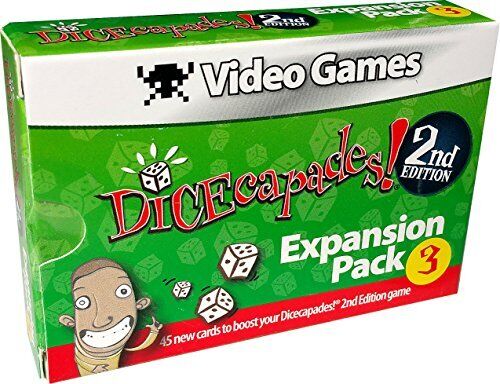 Dicecapades! 2nd Edition Expansion Pack: Video Games – Board Game Bliss
