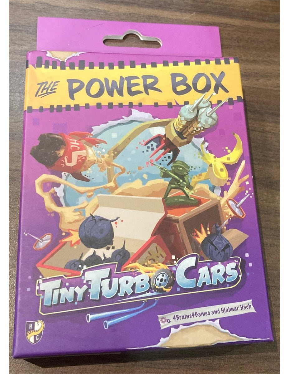 Tiny Turbo Cars: The Power Box Expansion – Board Game Bliss
