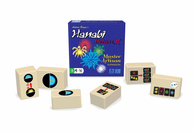 Hanabi Deluxe II - Master Artisan Expansion Tiles & Board Game & Board ...