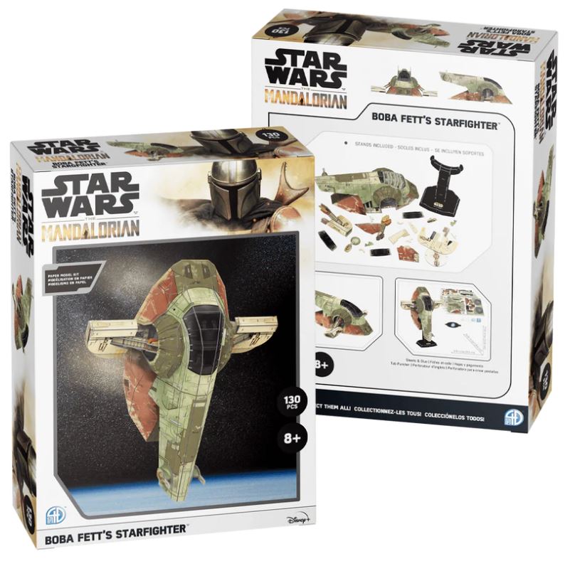 3D Puzzle: Star Wars: The Mandalorian: Boba Fett's Starfighter – Board ...