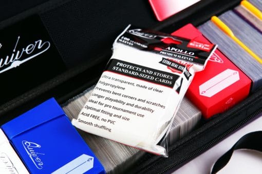 Quiver Sleeves: Apollo Sleeves - Transparent (100) – Board Game Bliss