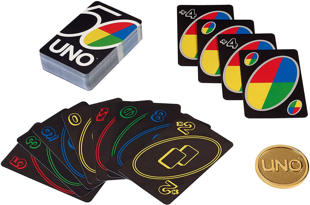 UNO - Premium 50th Anniversary Edition & Board Game & Board Game Bliss