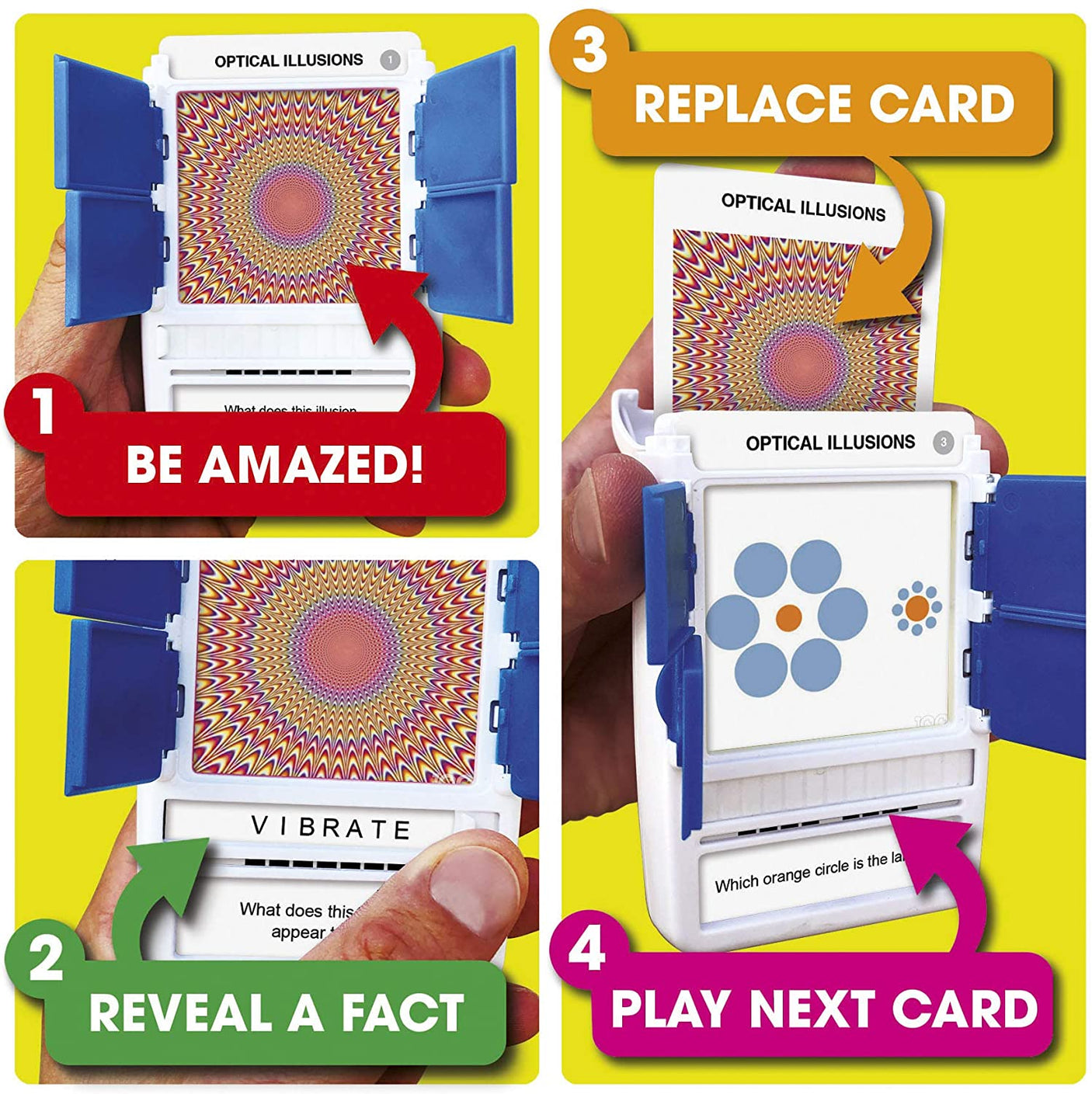 100 PICS - Optical Illusions – Board Game Bliss