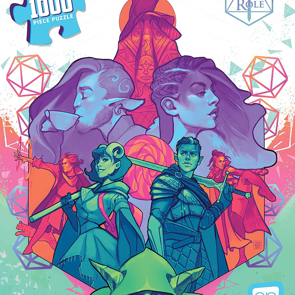 Puzzle - Critical Role Mighty Nein (1000 Pieces) – Board Game Bliss