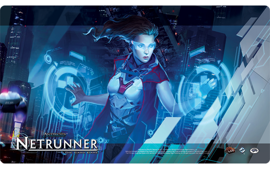 Android Netrunner: Masque Playmat – Board Game Bliss