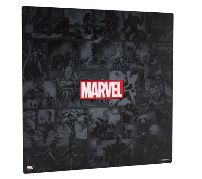 Gamegenic - Playmat: Marvel Champions XL: Marvel Black – Board Game Bliss