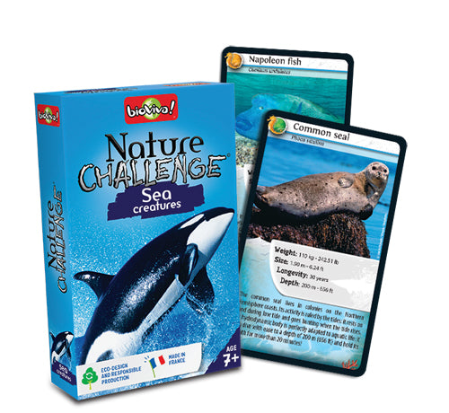 Nature Challenge - Sea Creatures & Board Game & Board Game Bliss