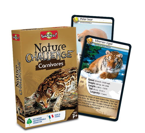 Nature Challenge - Carnivore – Board Game Bliss