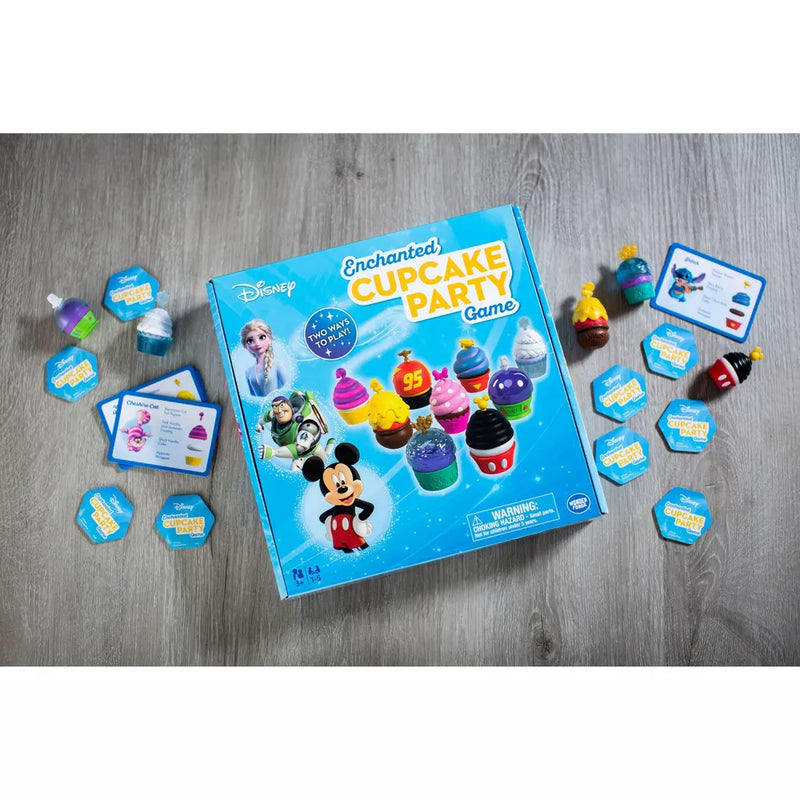 Disney Enchanted Cupcake Party Game & Board Game & Board Game Bliss