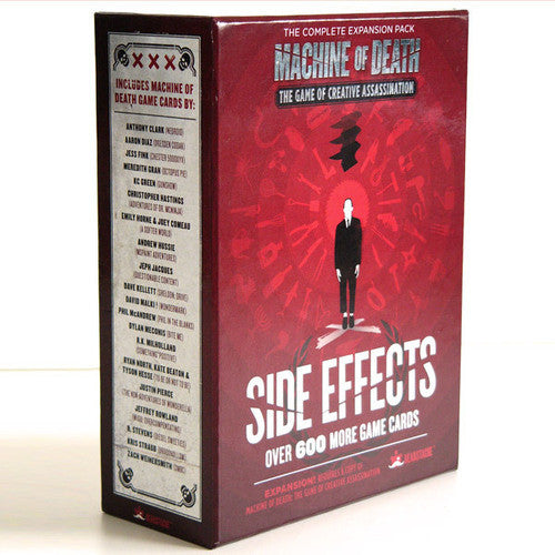 Machine of Death: The Game of Creative Assassination - Side Effects ...