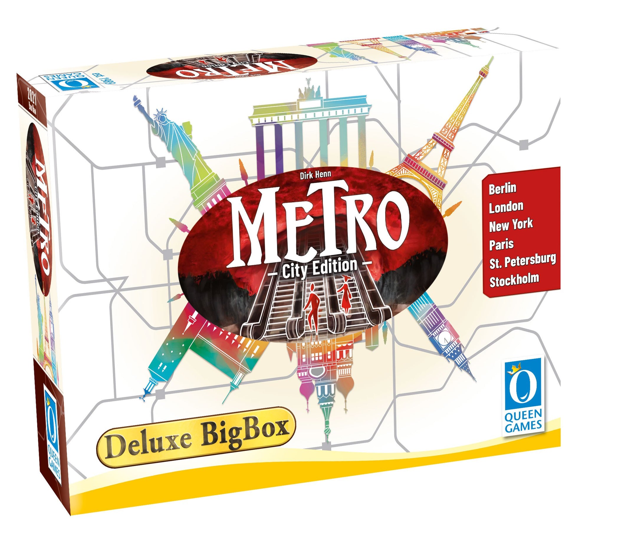 Metro: City Edition – Deluxe Big Box – Board Game Bliss