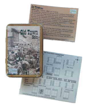 Old Town Solo – Board Game Bliss