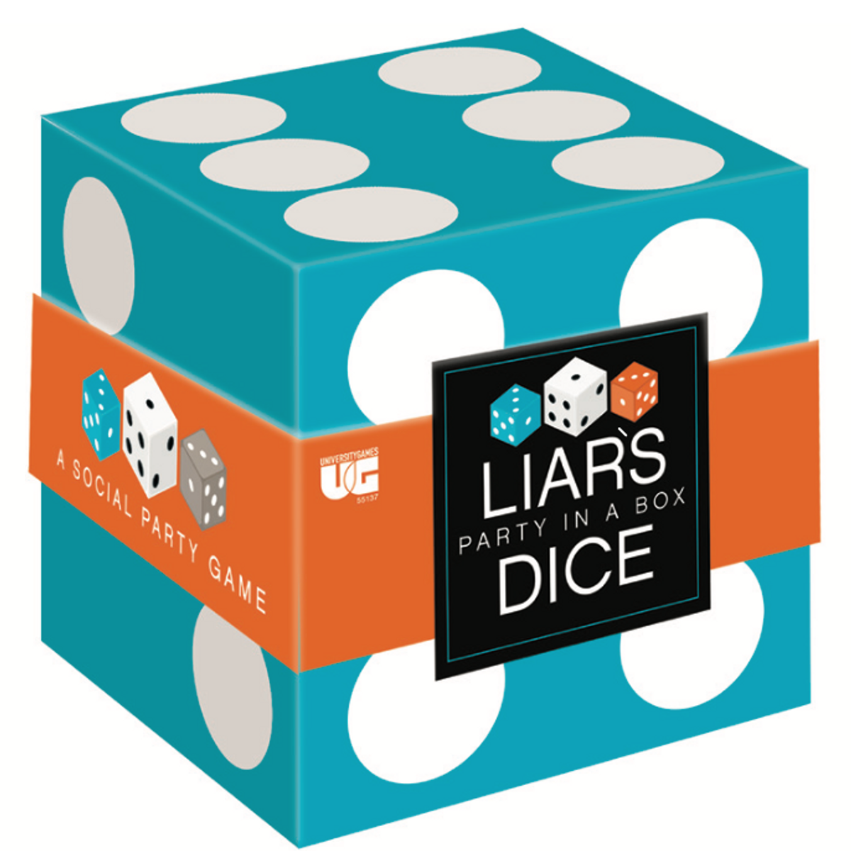 Liar's Dice Party in a Box (University Games Edition) – Board Game Bliss