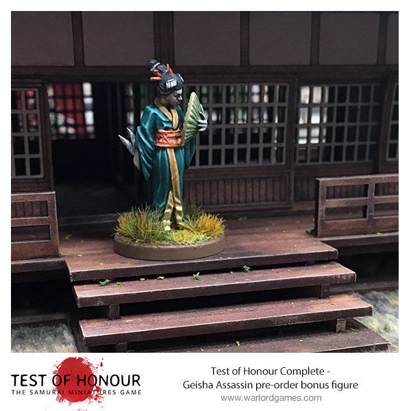 Test of Honour: The Samurai Miniatures Game - Geisha Assassian – Board ...