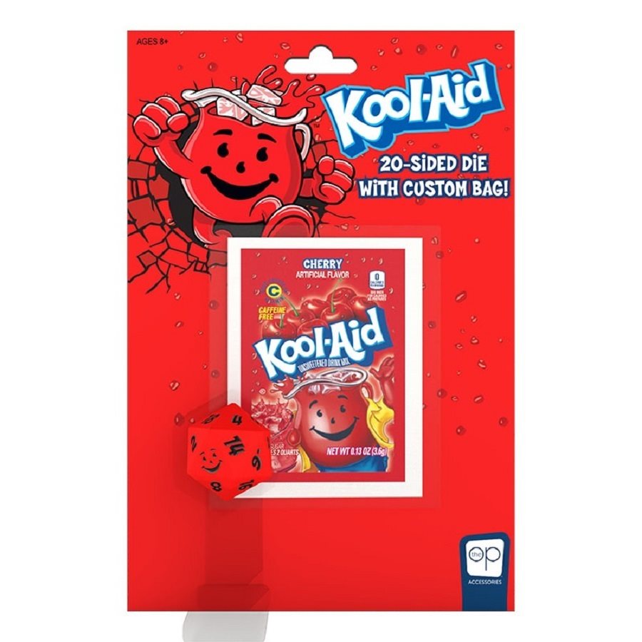 Kool-Aid Premium d20 Dice with Pouch – Board Game Bliss