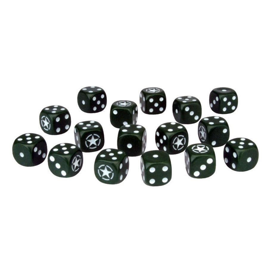 Tanks: US Dice Set (6) – Board Game Bliss