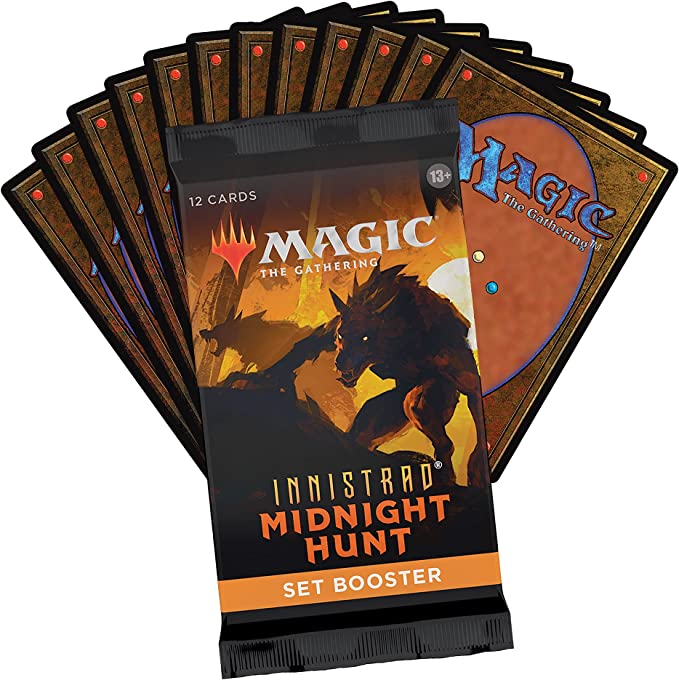Magic: The Gathering - Innistrad: Midnight Hunt Set Booster Pack ...