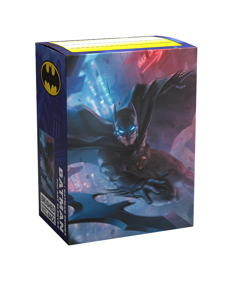 Dragon Shield - Limited Edition Brushed Art Sleeves: No. 1 Batman (100 ...