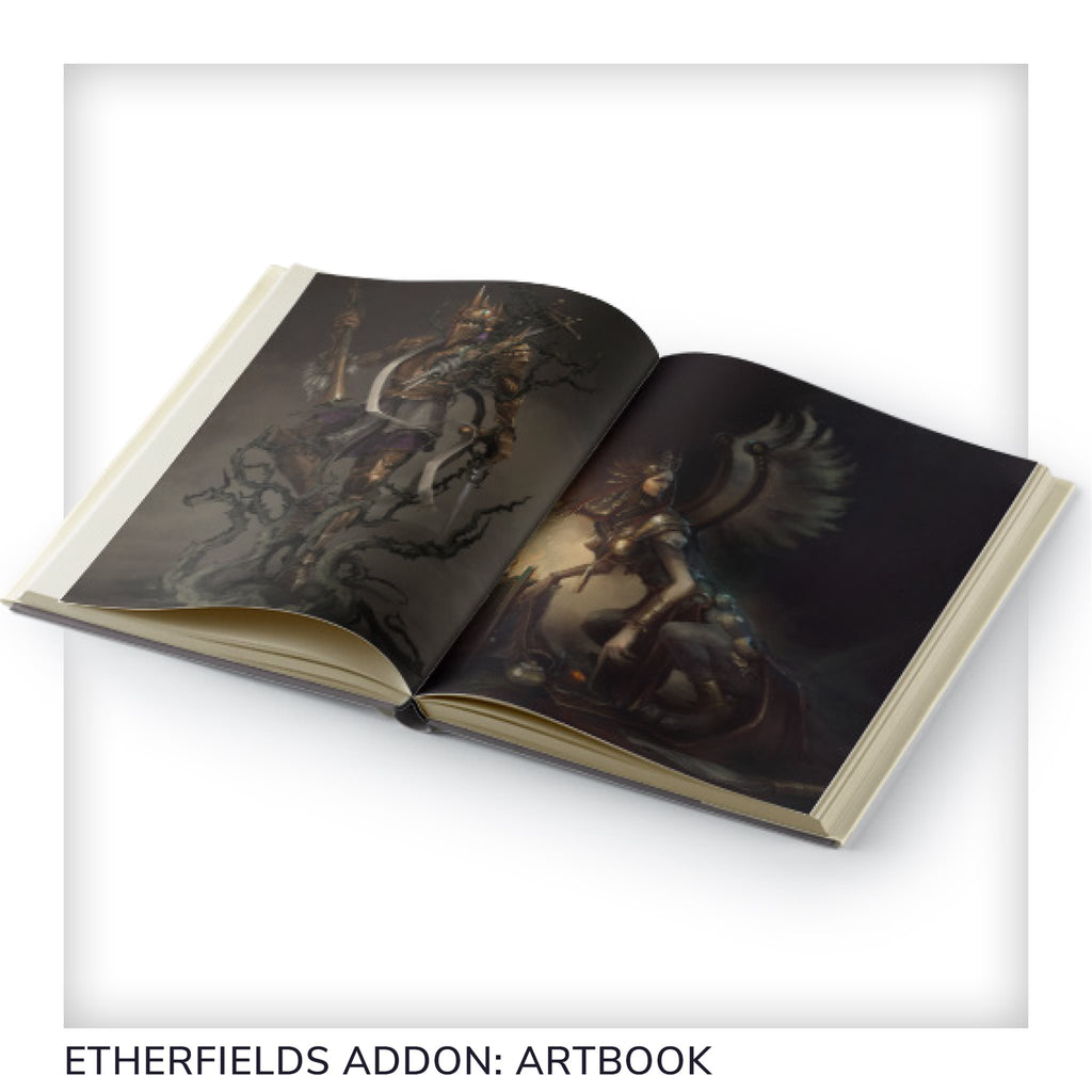 Etherfields: Artbook *PRE-ORDER* & Board Game & Board Game Bliss