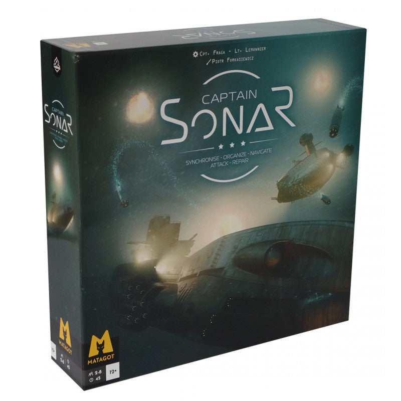 Captain Sonar Second Edition Board Game Bliss