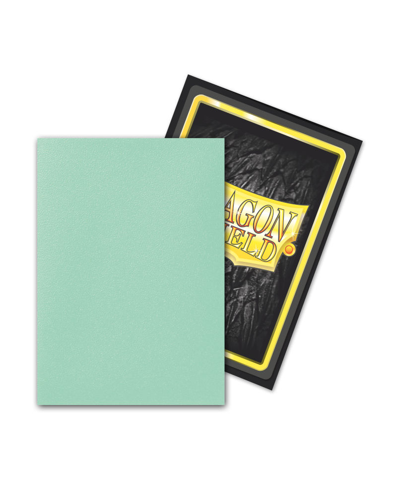 Dragon Shield - Japanese Size Matte Dual Sleeves: Eucalyptus Green (60 ...