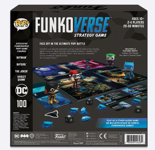Funkoverse Strategy Game: DC Comics 100 – Board Game Bliss