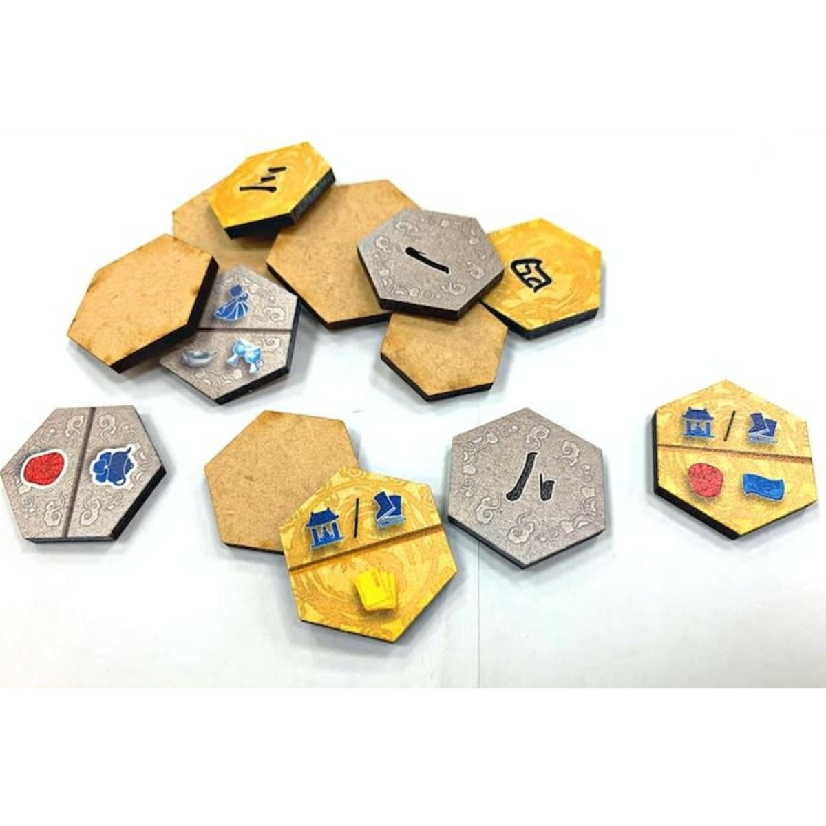 Jiangnan Wooden Action Tile Set (Taiwan Import) – Board Game Bliss