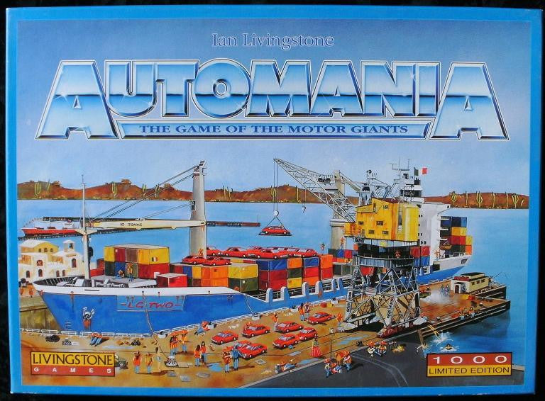 Automania: The Game of the Motor Giants – Board Game Bliss