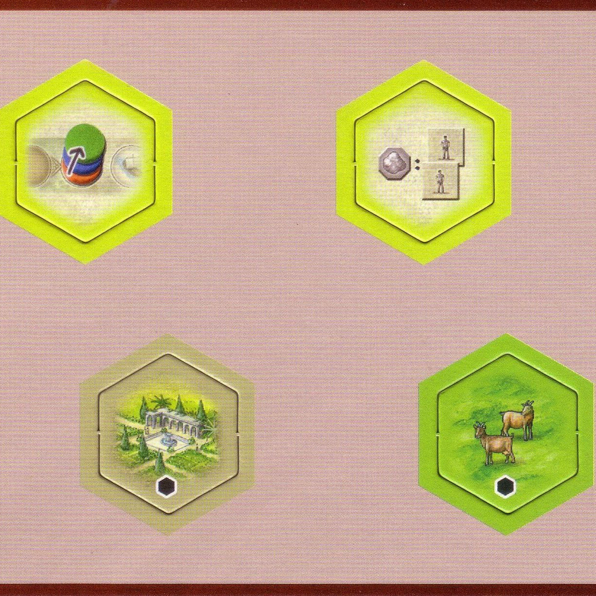 The Castles of Burgundy: 2nd Expansion - New Hex Tiles – Board Game Bliss