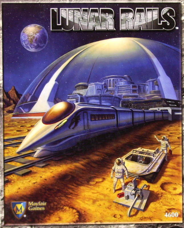 Lunar Rails – Board Game Bliss