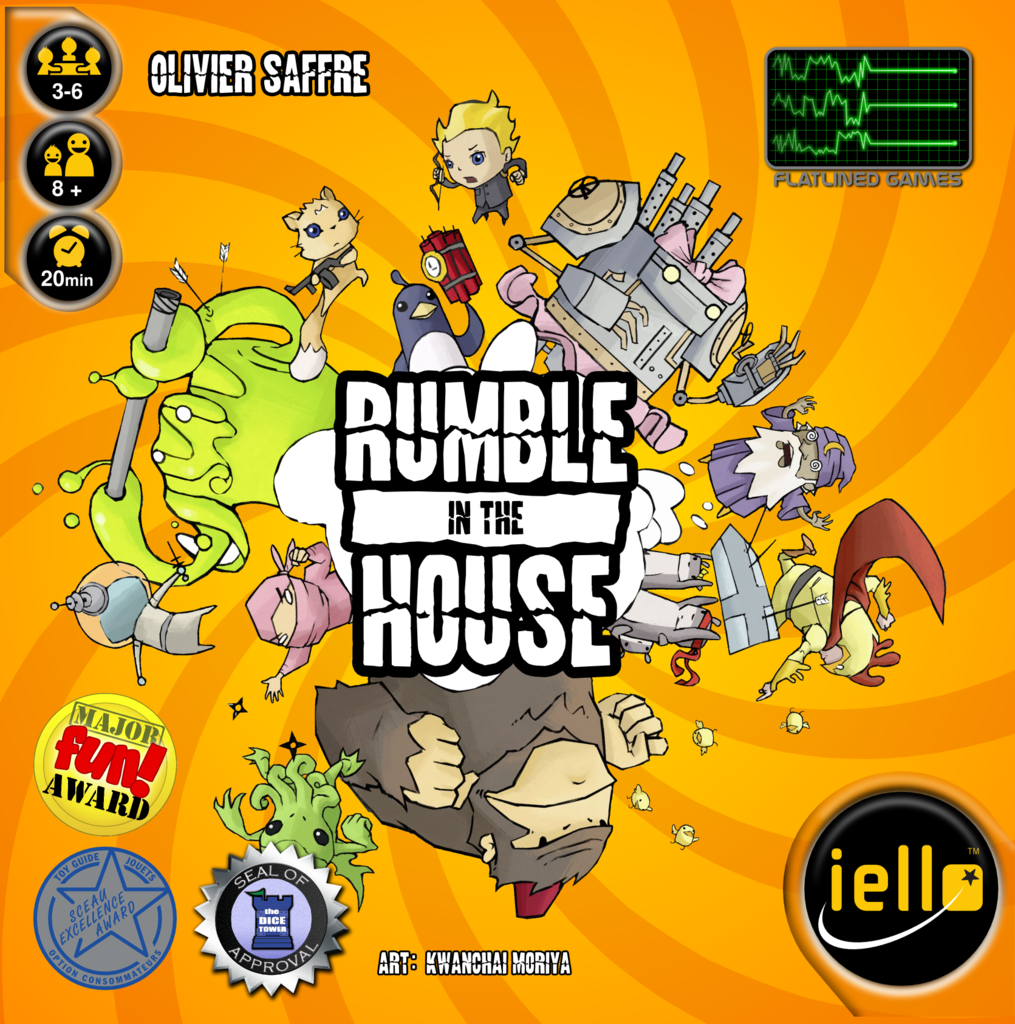 Rumble in the House (New Edition) – Board Game Bliss