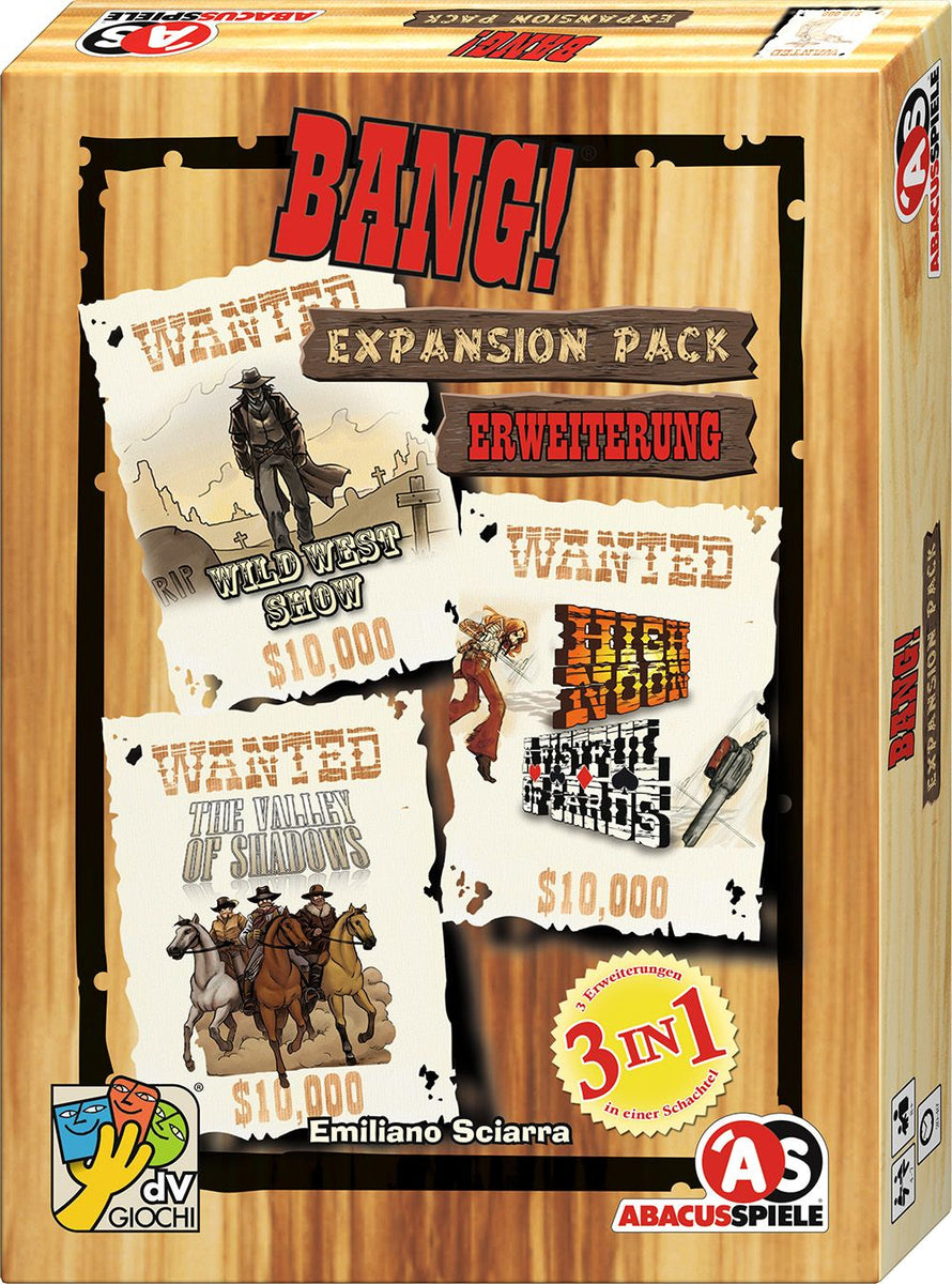 BANG! Expansion Pack – Board Game Bliss