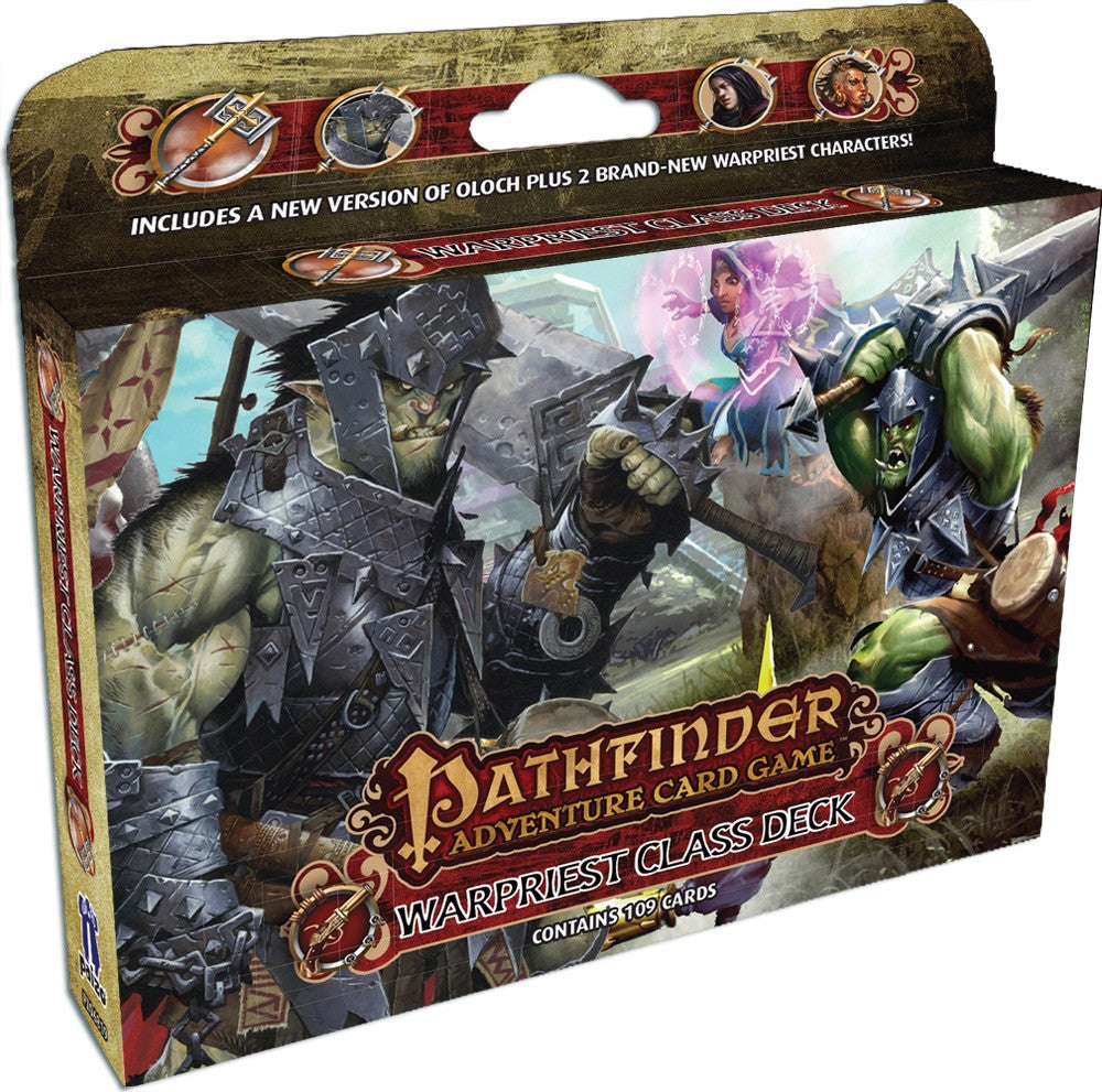 Pathfinder Adventure Card Game: Class Deck - Warpriest – Board Game Bliss