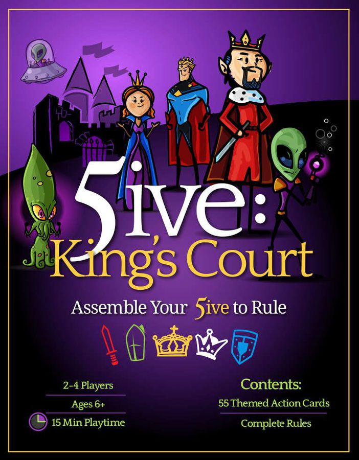 5ive: King's Court – Board Game Bliss
