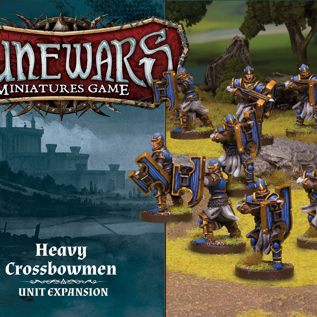 Runewars Miniatures Game: Heavy Crossbowmen - Unit Expansion – Board ...